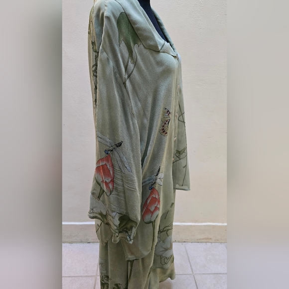 Citron | Dresses | Citron Santa Monica Silk Dress With Jacket 3x | Poshmark